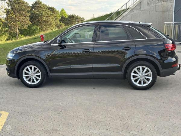 Black Audi Q3 2012 in Jonava, with an engine capacity of 2.00 L and mileage of 318 thousand km for 8999 €, photo 6 on AUTOMOTO.COM.LV