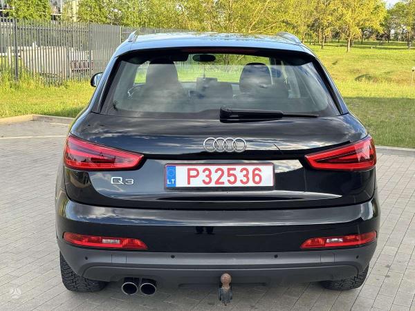 Black Audi Q3 2012 in Jonava, with an engine capacity of 2.00 L and mileage of 318 thousand km for 8999 €, photo 9 on AUTOMOTO.COM.LV