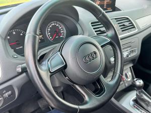 Black Audi Q3 2012 in Jonava, with an engine capacity of 2.00 L and mileage of 318 thousand km for 8999 €, photo 15 on AUTOMOTO.COM.LV