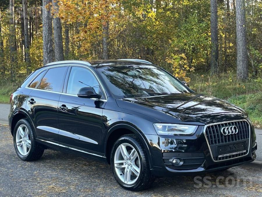 Melns Audi Q3 2012 Valmiera, ar dzinēja tilpumu 2.00 L un nobraukumu 0 tūkst. km par 11500 €, foto 1 vietnē AUTOMOTO.COM.LV