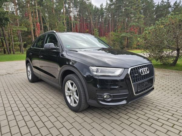 Melns Audi Q3 2012 Ukmergė, ar dzinēja tilpumu 2.00 L un nobraukumu 293 tūkst. km par 7700 €, foto 1 vietnē AUTOMOTO.COM.LV