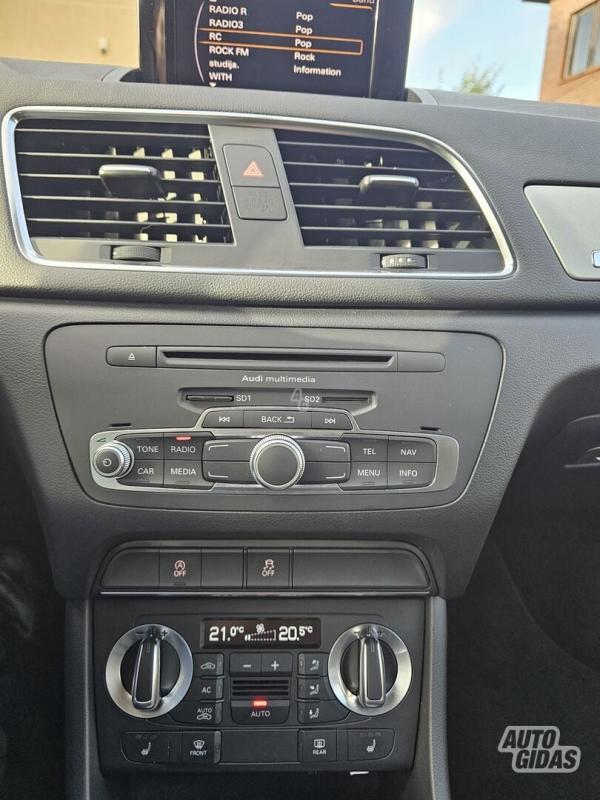 Melns Audi Q3 2012 Ukmergė, ar dzinēja tilpumu 2.00 L un nobraukumu 293 tūkst. km par 7700 €, foto 5 vietnē AUTOMOTO.COM.LV