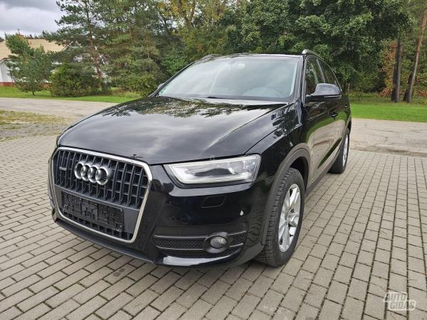 Melns Audi Q3 2012 Ukmergė, ar dzinēja tilpumu 2.00 L un nobraukumu 293 tūkst. km par 7700 €, foto 6 vietnē AUTOMOTO.COM.LV