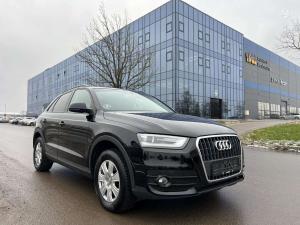 Melns Audi Q3 2013 Panevēža, ar dzinēja tilpumu 1.97 L un nobraukumu 242 tūkst. km par 8999 €, foto  vietnē AUTOMOTO.COM.LV