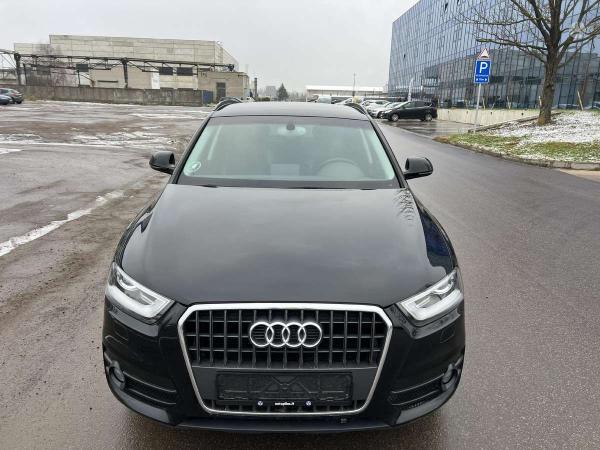 Black Audi Q3 2013 in Panevezys, with an engine capacity of 1.97 L and mileage of 242 thousand km for 8999 €, photo 2 on AUTOMOTO.COM.LV