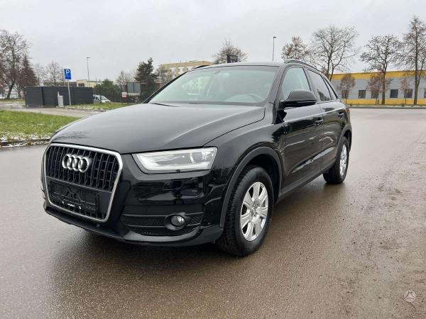 Black Audi Q3 2013 in Panevezys, with an engine capacity of 1.97 L and mileage of 242 thousand km for 8999 €, photo 4 on AUTOMOTO.COM.LV