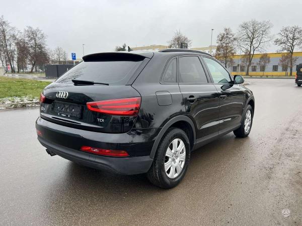 Black Audi Q3 2013 in Panevezys, with an engine capacity of 1.97 L and mileage of 242 thousand km for 8999 €, photo 6 on AUTOMOTO.COM.LV