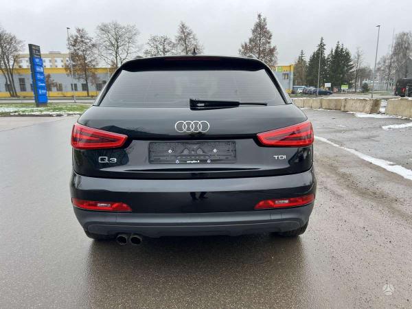 Black Audi Q3 2013 in Panevezys, with an engine capacity of 1.97 L and mileage of 242 thousand km for 8999 €, photo 7 on AUTOMOTO.COM.LV