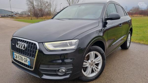 Black Audi Q3 2013 in Siauliai, with an engine capacity of 2.00 L and mileage of 234 thousand km for 12200 €, photo 2 on AUTOMOTO.COM.LV