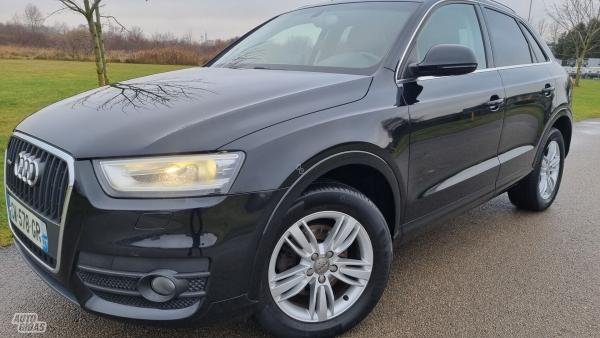 Black Audi Q3 2013 in Siauliai, with an engine capacity of 2.00 L and mileage of 234 thousand km for 12200 €, photo 7 on AUTOMOTO.COM.LV