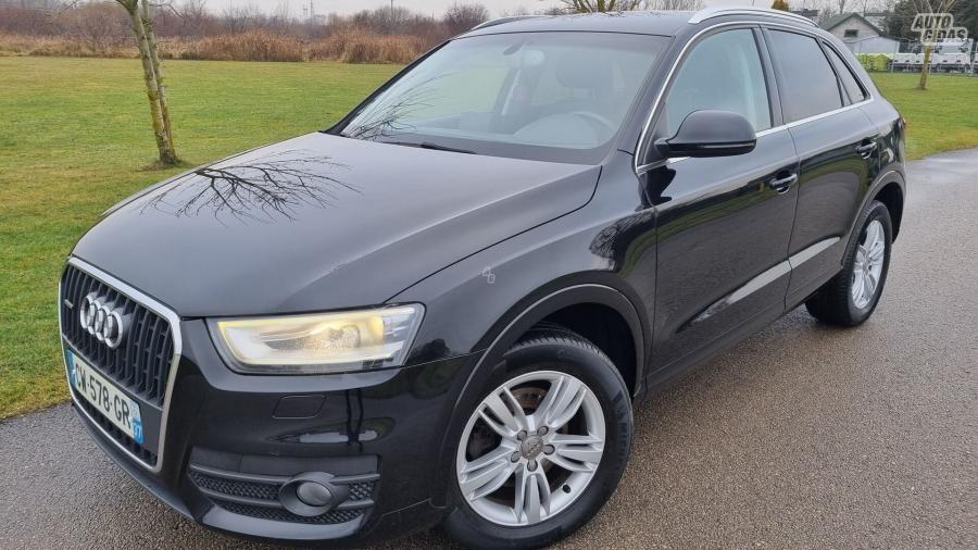 Black Audi Q3 2013 in Siauliai, with an engine capacity of 2.00 L and mileage of 234 thousand km for 12200 €, photo 3 on AUTOMOTO.COM.LV