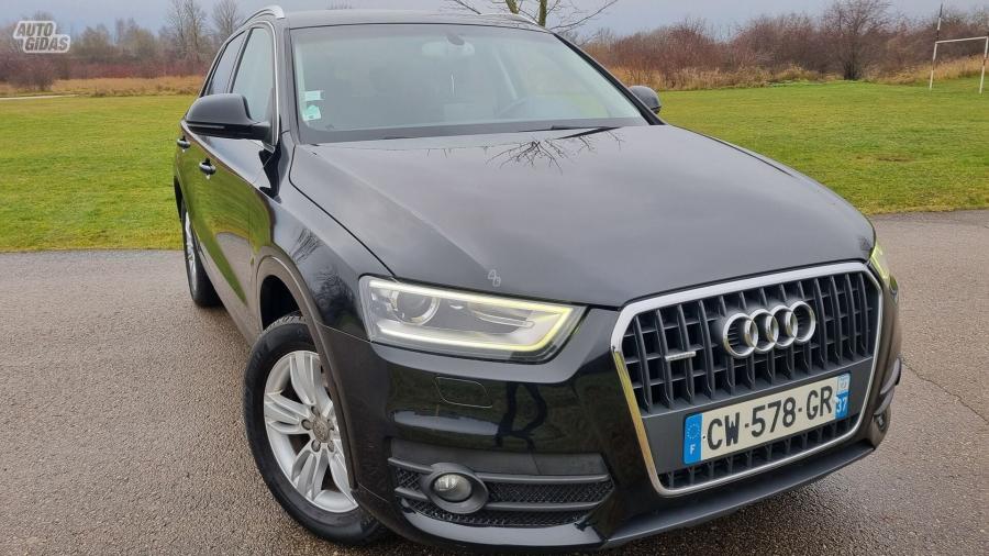 Black Audi Q3 2013 in Siauliai, with an engine capacity of 2.00 L and mileage of 234 thousand km for 12200 €, photo 12 on AUTOMOTO.COM.LV