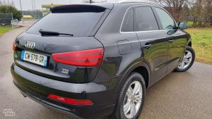 Black Audi Q3 2013 in Siauliai, with an engine capacity of 2.00 L and mileage of 234 thousand km for 12200 €, photo 13 on AUTOMOTO.COM.LV