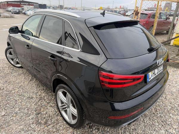 Black Audi Q3 2013 in Vilnius, with an engine capacity of 1.97 L and mileage of 228 thousand km for 12900 €, photo 6 on AUTOMOTO.COM.LV