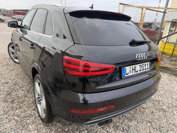 Black Audi Q3 2013 in Vilnius, with an engine capacity of 1.97 L and mileage of 228 thousand km for 12900 €, photo 8 on AUTOMOTO.COM.LV