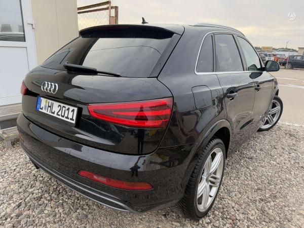 Black Audi Q3 2013 in Vilnius, with an engine capacity of 1.97 L and mileage of 228 thousand km for 12900 €, photo 10 on AUTOMOTO.COM.LV