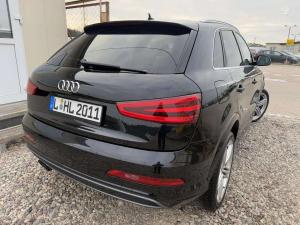 Black Audi Q3 2013 in Vilnius, with an engine capacity of 1.97 L and mileage of 228 thousand km for 12900 €, photo 11 on AUTOMOTO.COM.LV