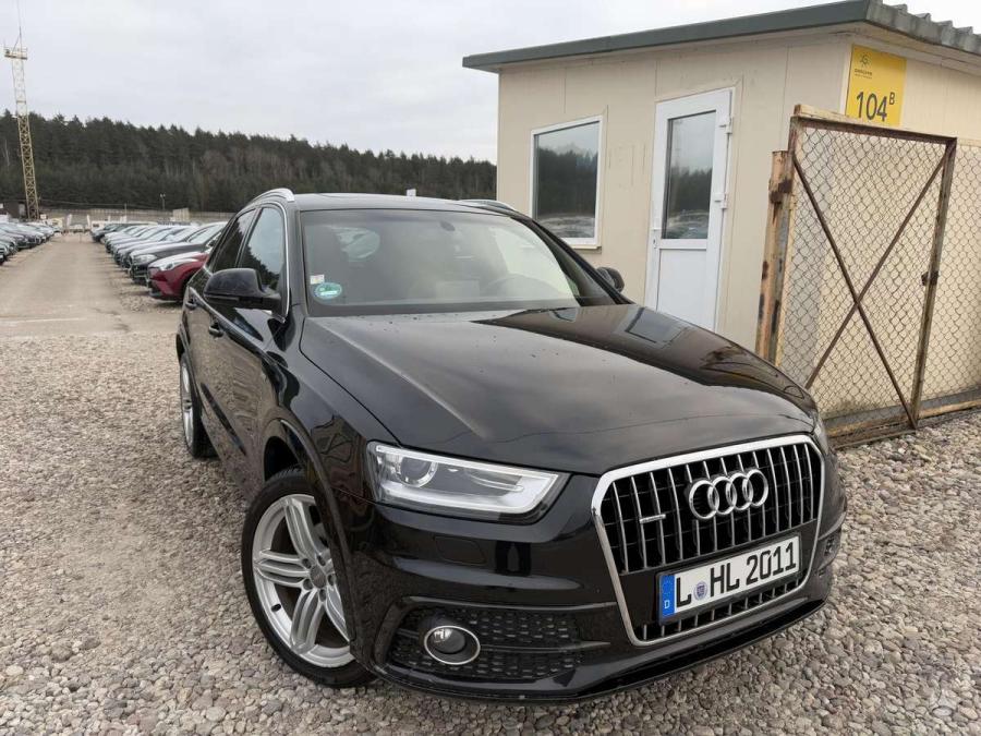 Black Audi Q3 2013 in Vilnius, with an engine capacity of 1.97 L and mileage of 228 thousand km for 12900 €, photo 12 on AUTOMOTO.COM.LV