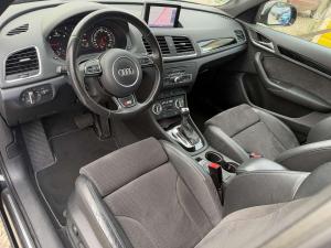 Black Audi Q3 2013 in Vilnius, with an engine capacity of 1.97 L and mileage of 228 thousand km for 12900 €, photo 19 on AUTOMOTO.COM.LV