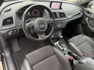 Black Audi Q3 2013 in Vilnius, with an engine capacity of 1.97 L and mileage of 228 thousand km for 12900 €, photo 27 on AUTOMOTO.COM.LV