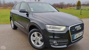 Melns Audi Q3 2013 Šauļi, ar dzinēja tilpumu 2.00 L un nobraukumu 234 tūkst. km par 12200 €, foto 1 vietnē AUTOMOTO.COM.LV