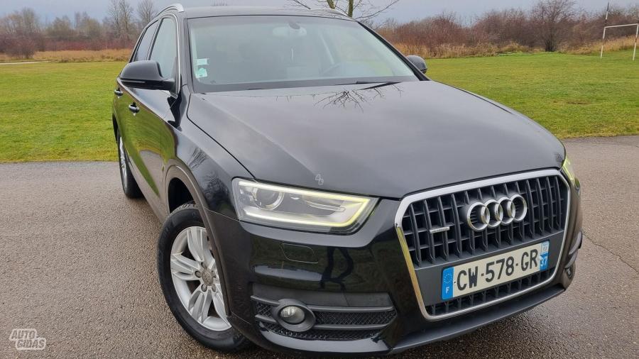 Melns Audi Q3 2013 Šauļi, ar dzinēja tilpumu 2.00 L un nobraukumu 234 tūkst. km par 12200 €, foto 3 vietnē AUTOMOTO.COM.LV