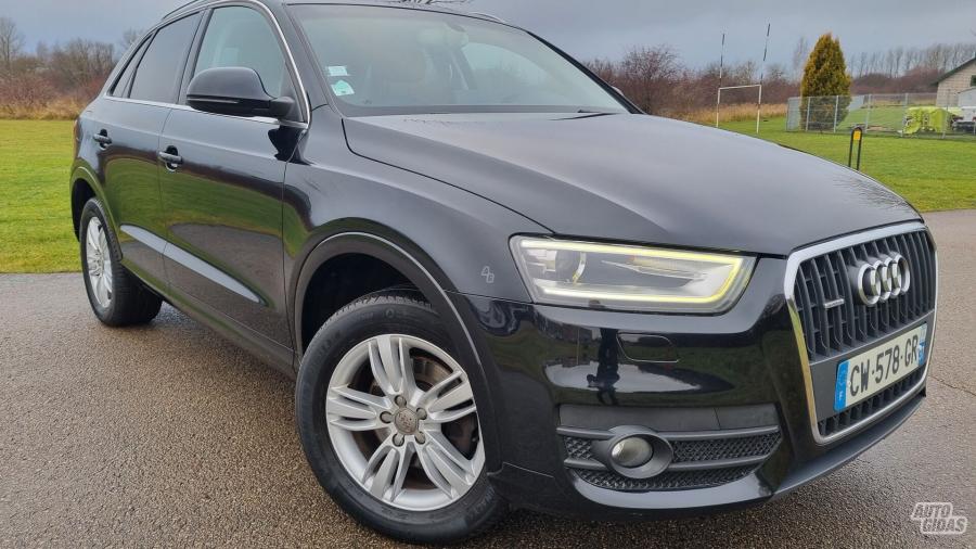 Melns Audi Q3 2013 Šauļi, ar dzinēja tilpumu 2.00 L un nobraukumu 234 tūkst. km par 12200 €, foto 13 vietnē AUTOMOTO.COM.LV