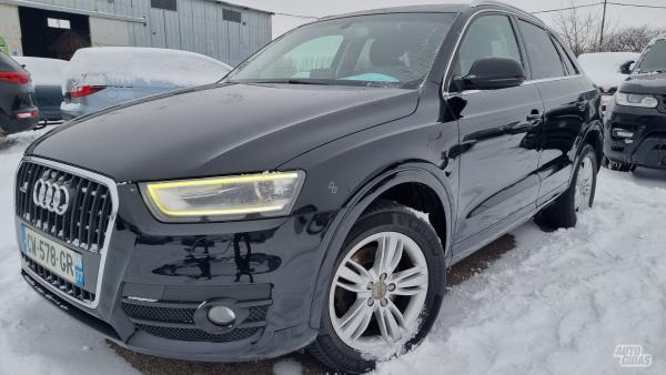 Melns Audi Q3 2013 Šauļi, ar dzinēja tilpumu 2.00 L un nobraukumu 234 tūkst. km par 12200 €, foto 1 vietnē AUTOMOTO.COM.LV