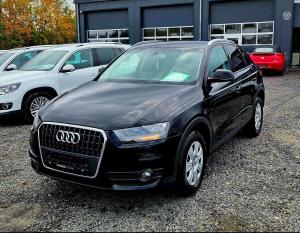 Melns Audi Q3 2013 Jurbarkas, ar dzinēja tilpumu 2.00 L un nobraukumu 204 tūkst. km par 8800 €, foto  vietnē AUTOMOTO.COM.LV