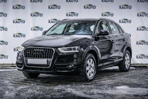 Melns Audi Q3 2013 Kauņa, ar dzinēja tilpumu 2.00 L un nobraukumu 274 tūkst. km par 10990 €, foto  vietnē AUTOMOTO.COM.LV