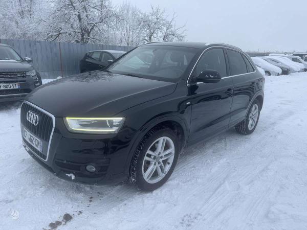 Black Audi Q3 2013 in Taurage, with an engine capacity of 1.97 L and mileage of 245 thousand km for 9300 €, photo 1 on AUTOMOTO.COM.LV