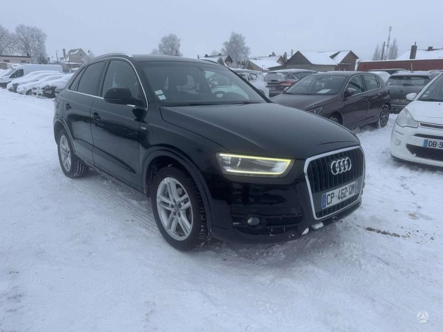 Black Audi Q3 2013 in Taurage, with an engine capacity of 1.97 L and mileage of 245 thousand km for 9300 €, photo 3 on AUTOMOTO.COM.LV
