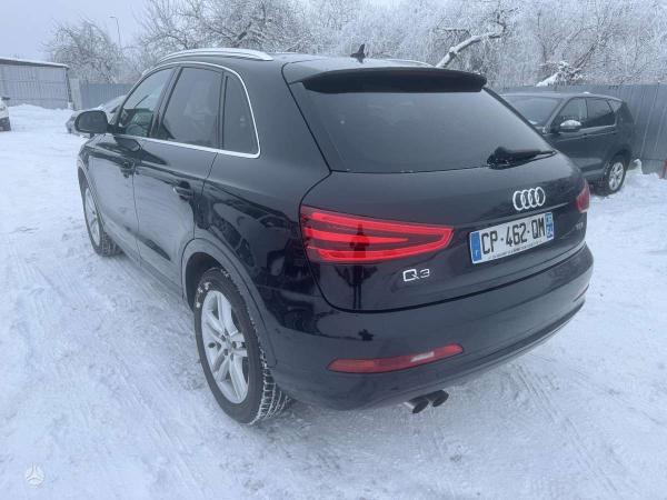 Black Audi Q3 2013 in Taurage, with an engine capacity of 1.97 L and mileage of 245 thousand km for 9300 €, photo 4 on AUTOMOTO.COM.LV