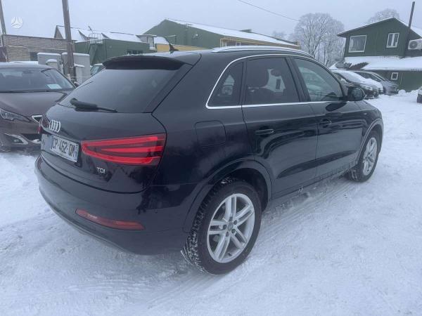 Black Audi Q3 2013 in Taurage, with an engine capacity of 1.97 L and mileage of 245 thousand km for 9300 €, photo 6 on AUTOMOTO.COM.LV