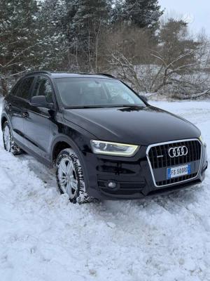 Black Audi Q3 2013 in Utena, with an engine capacity of 1.97 L and mileage of 239 thousand km for 12650 €, photo 5 on AUTOMOTO.COM.LV