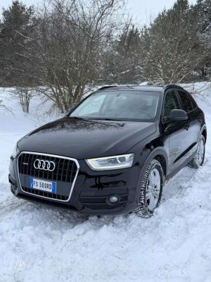 Black Audi Q3 2013 in Utena, with an engine capacity of 1.97 L and mileage of 239 thousand km for 12650 €, photo 25 on AUTOMOTO.COM.LV