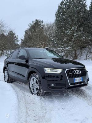 Black Audi Q3 2013 in Utena, with an engine capacity of 1.97 L and mileage of 239 thousand km for 12650 €, photo 31 on AUTOMOTO.COM.LV