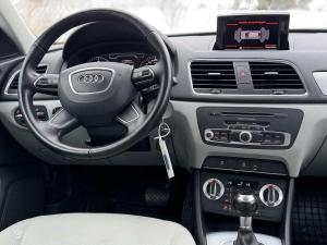Black Audi Q3 2013 in Utena, with an engine capacity of 1.97 L and mileage of 239 thousand km for 12650 €, photo 32 on AUTOMOTO.COM.LV