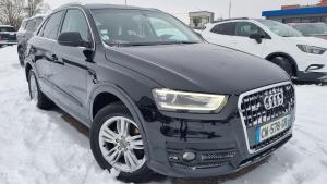 Black Audi Q3 2013 in Siauliai, with an engine capacity of 2.00 L and mileage of 234 thousand km for 12200 €, photo  on AUTOMOTO.COM.LV