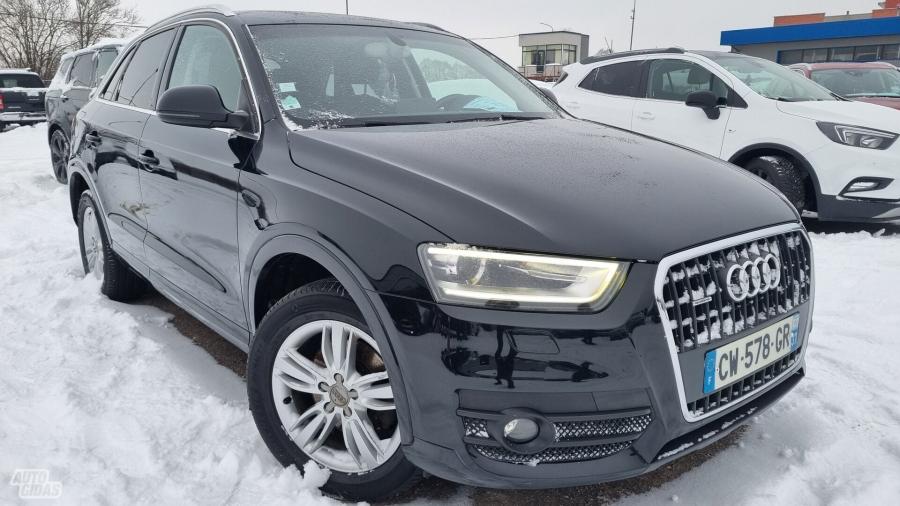 Melns Audi Q3 2013 Šauļi, ar dzinēja tilpumu 2.00 L un nobraukumu 234 tūkst. km par 12200 €, foto 1 vietnē AUTOMOTO.COM.LV