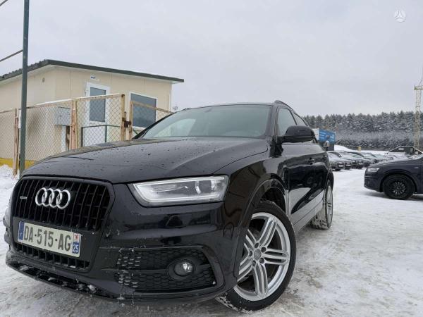 Black Audi Q3 2013 in Vilnius, with an engine capacity of 1.97 L and mileage of 260 thousand km for 12300 €, photo 1 on AUTOMOTO.COM.LV