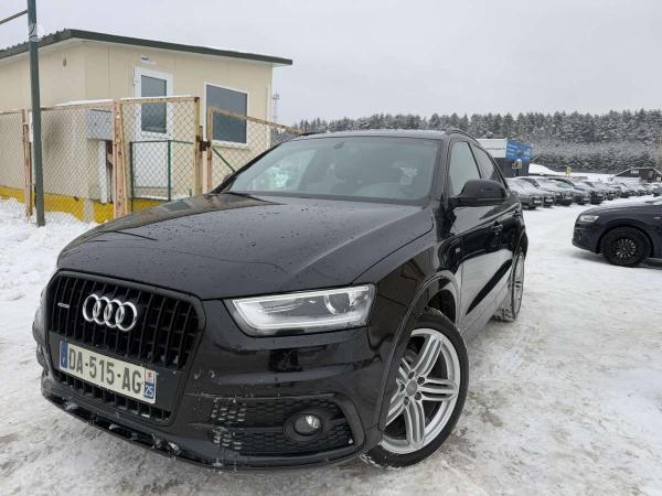 Black Audi Q3 2013 in Vilnius, with an engine capacity of 1.97 L and mileage of 260 thousand km for 12300 €, photo 4 on AUTOMOTO.COM.LV