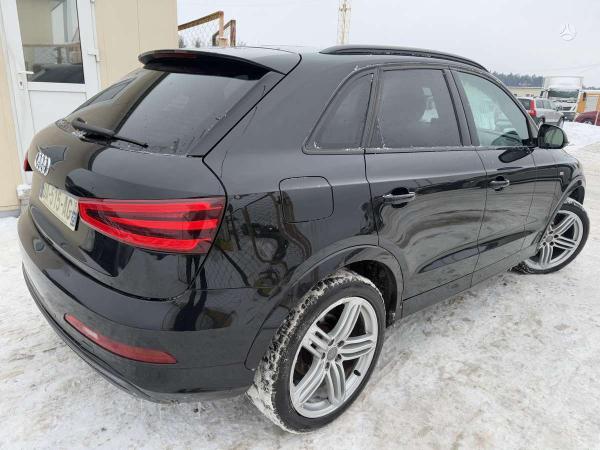Black Audi Q3 2013 in Vilnius, with an engine capacity of 1.97 L and mileage of 260 thousand km for 12300 €, photo 7 on AUTOMOTO.COM.LV