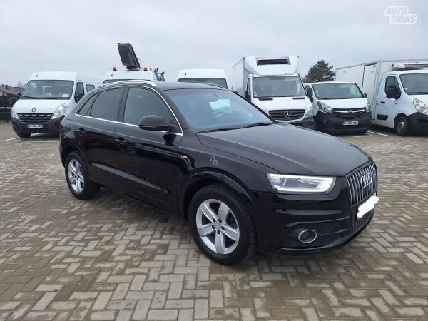 Black Audi Q3 2013 in Taurage, with an engine capacity of 2.00 L and mileage of 125 thousand km for 9799 €, photo 1 on AUTOMOTO.COM.LV