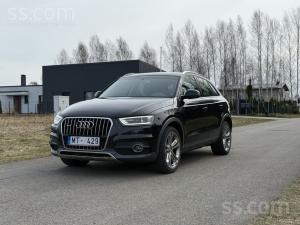 Black Audi Q3 2013 in Riga, with an engine capacity of 2.00 L and mileage of 137 thousand km for 12000 €, photo 3 on AUTOMOTO.COM.LV