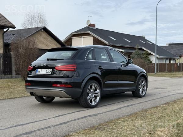 Black Audi Q3 2013 in Riga, with an engine capacity of 2.00 L and mileage of 137 thousand km for 12000 €, photo 4 on AUTOMOTO.COM.LV