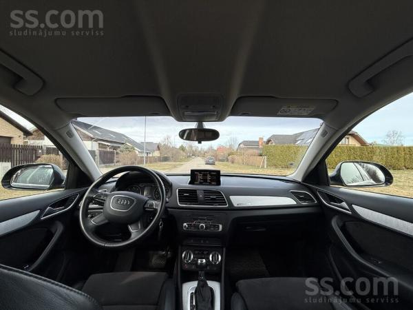 Black Audi Q3 2013 in Riga, with an engine capacity of 2.00 L and mileage of 137 thousand km for 12000 €, photo 5 on AUTOMOTO.COM.LV