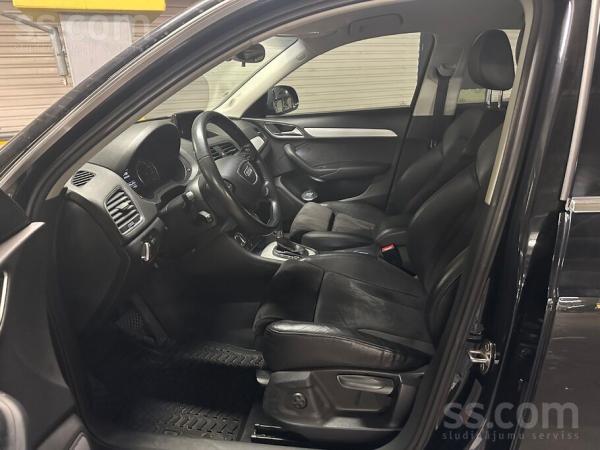 Black Audi Q3 2013 in Riga, with an engine capacity of 2.00 L and mileage of 137 thousand km for 12000 €, photo 6 on AUTOMOTO.COM.LV