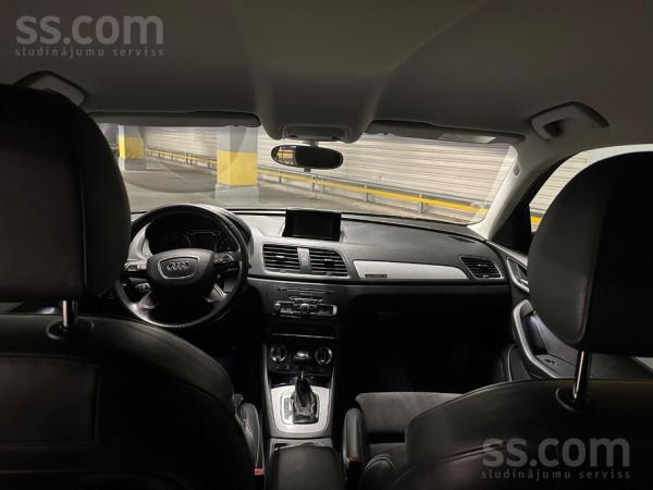 Black Audi Q3 2013 in Riga, with an engine capacity of 2.00 L and mileage of 137 thousand km for 12000 €, photo 7 on AUTOMOTO.COM.LV