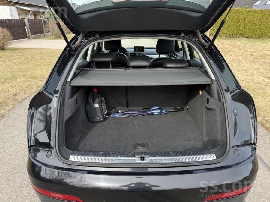 Black Audi Q3 2013 in Riga, with an engine capacity of 2.00 L and mileage of 137 thousand km for 12000 €, photo 11 on AUTOMOTO.COM.LV
